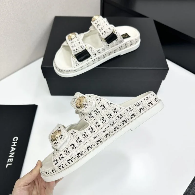 Brand-authenticated Chanel Slippers