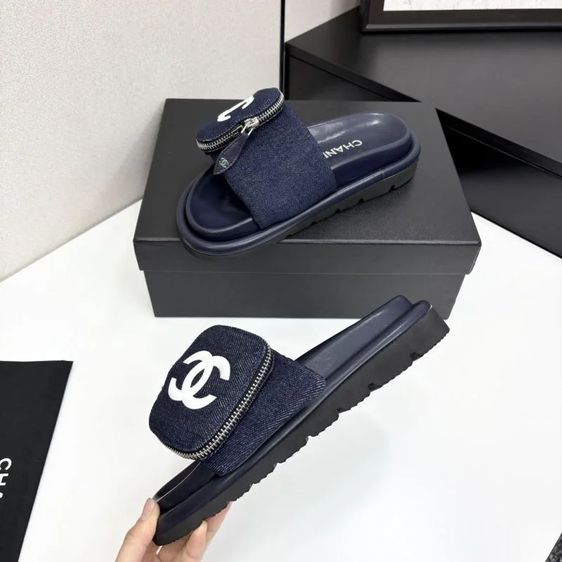 1:1 copy Chanel Slippers
