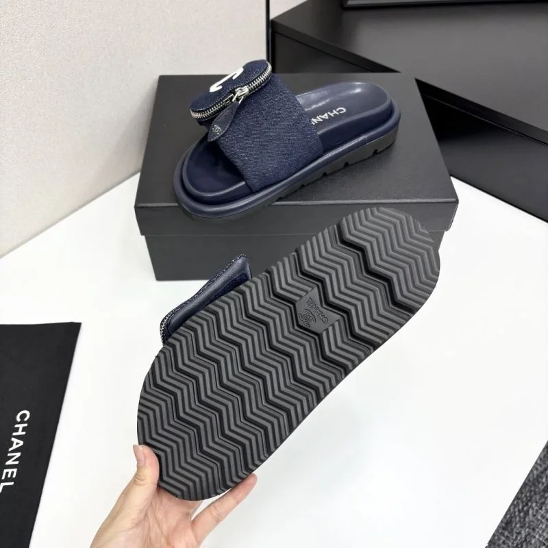 1:1 copy Chanel Slippers