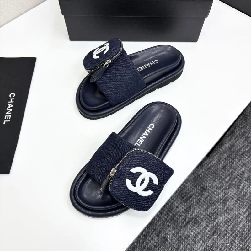 1:1 copy Chanel Slippers
