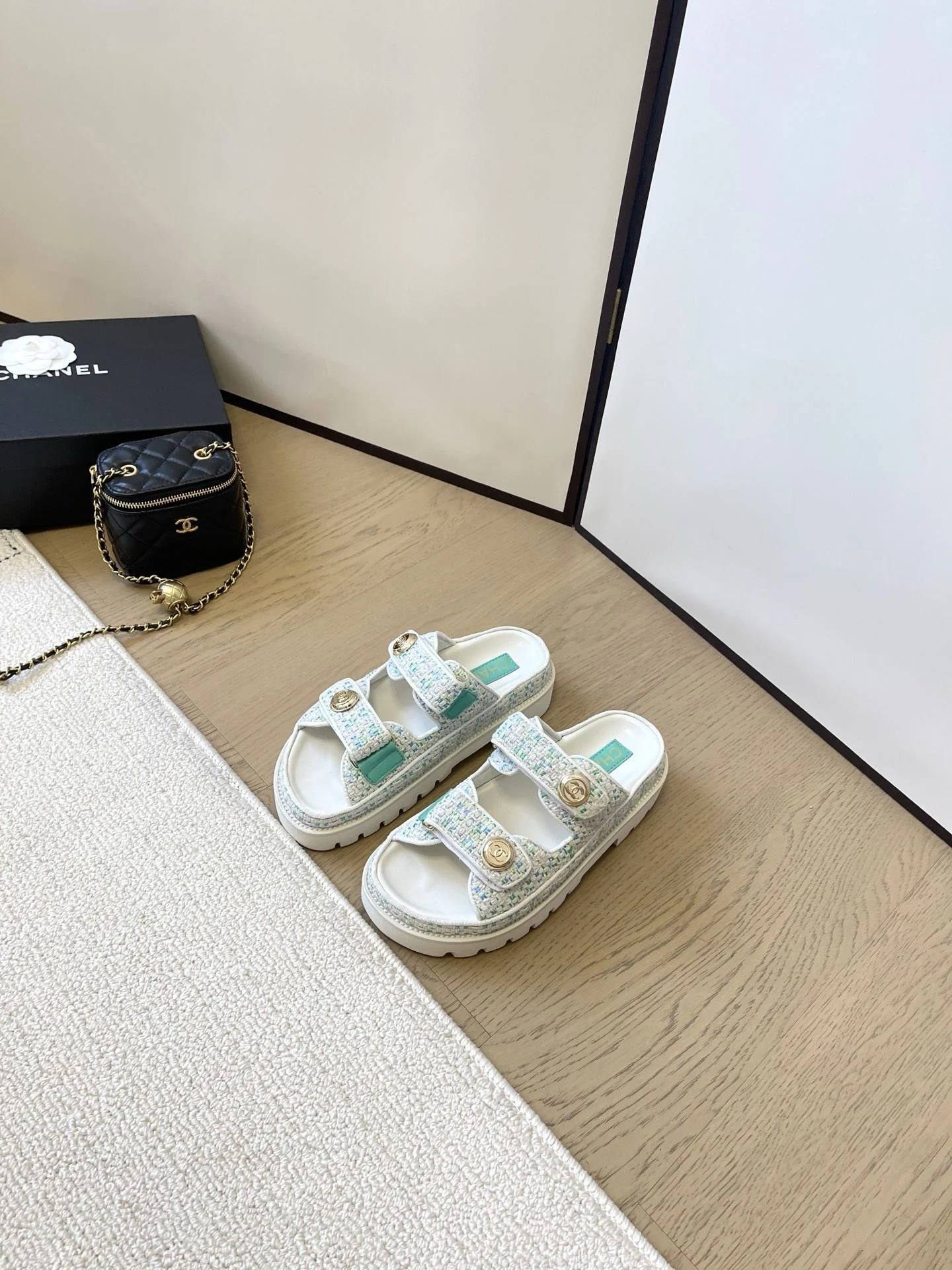 Brand-authenticated Chanel Slippers