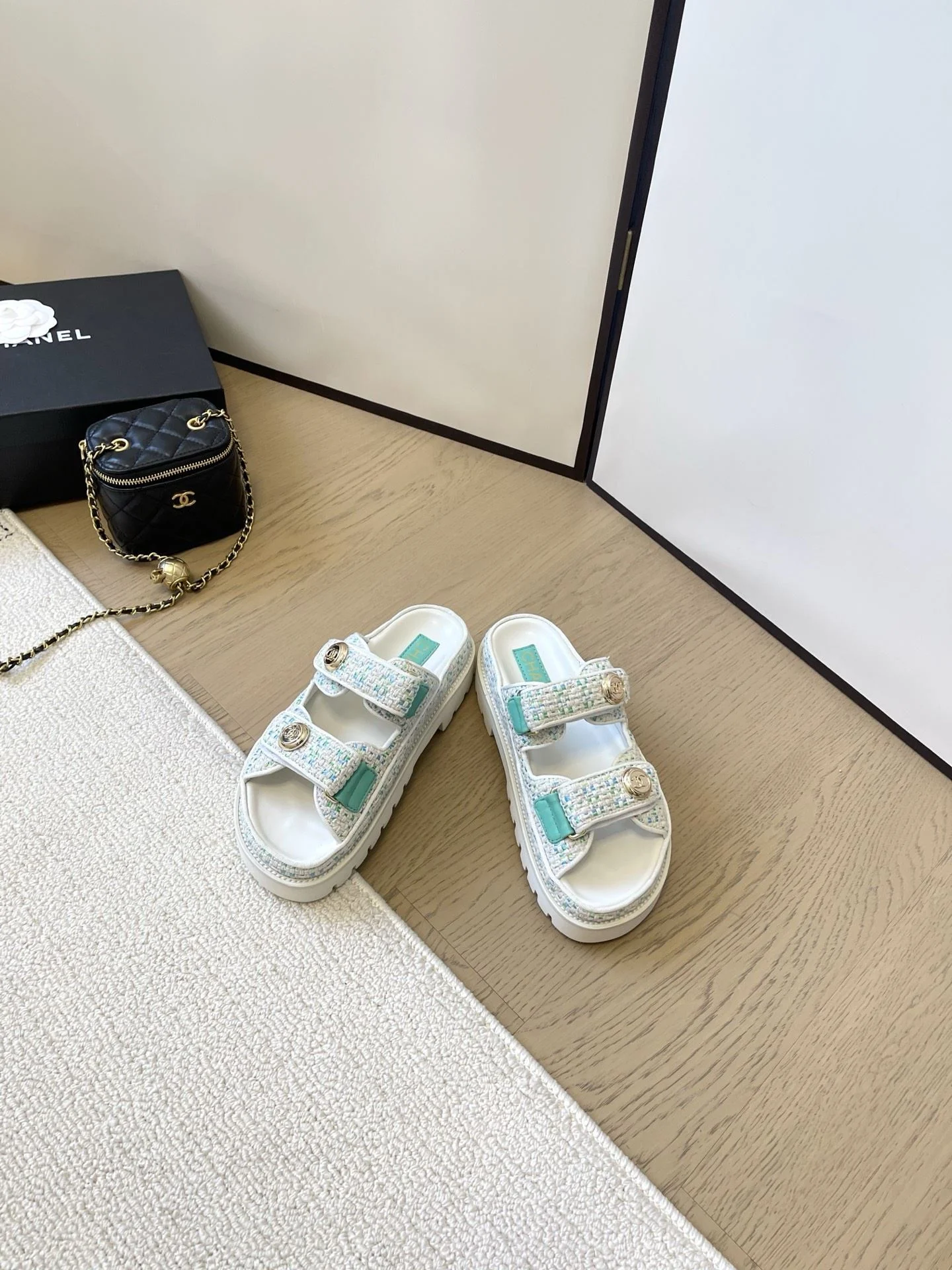 Brand-authenticated Chanel Slippers