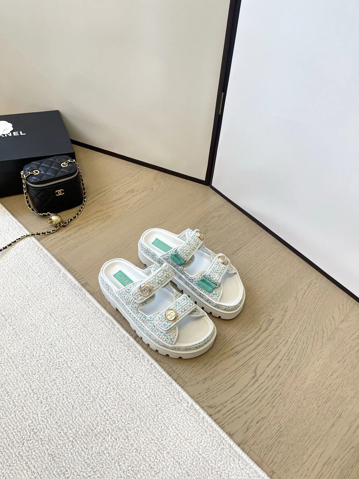 Brand-authenticated Chanel Slippers