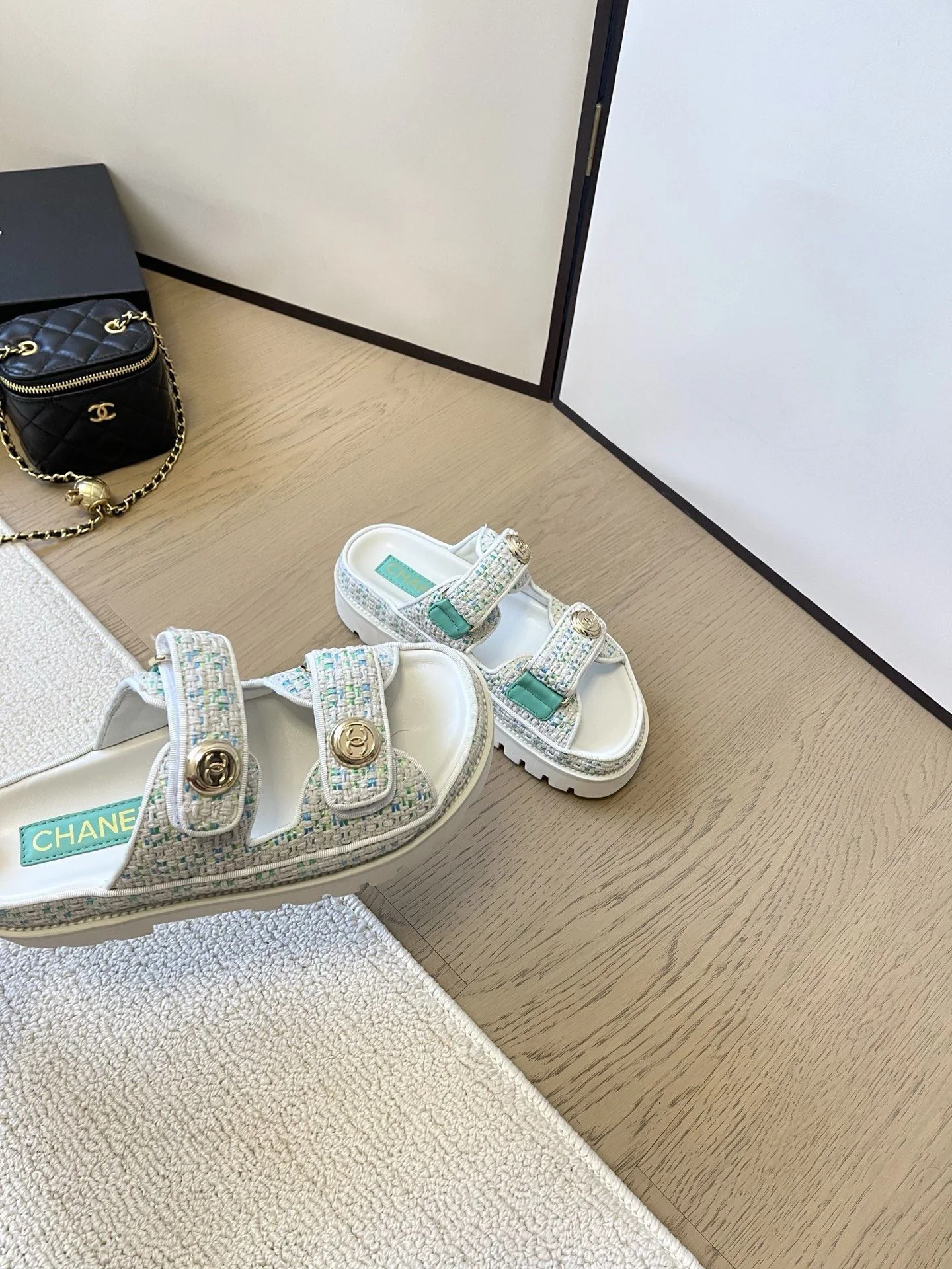 Brand-authenticated Chanel Slippers