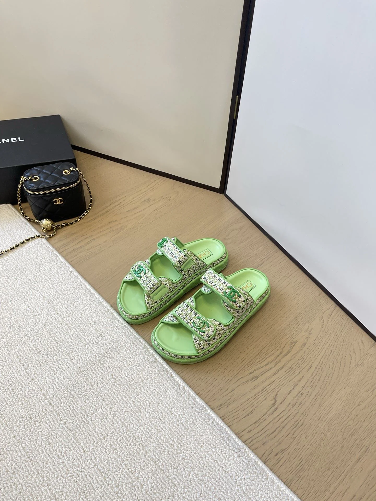Brand-authenticated Chanel Slippers