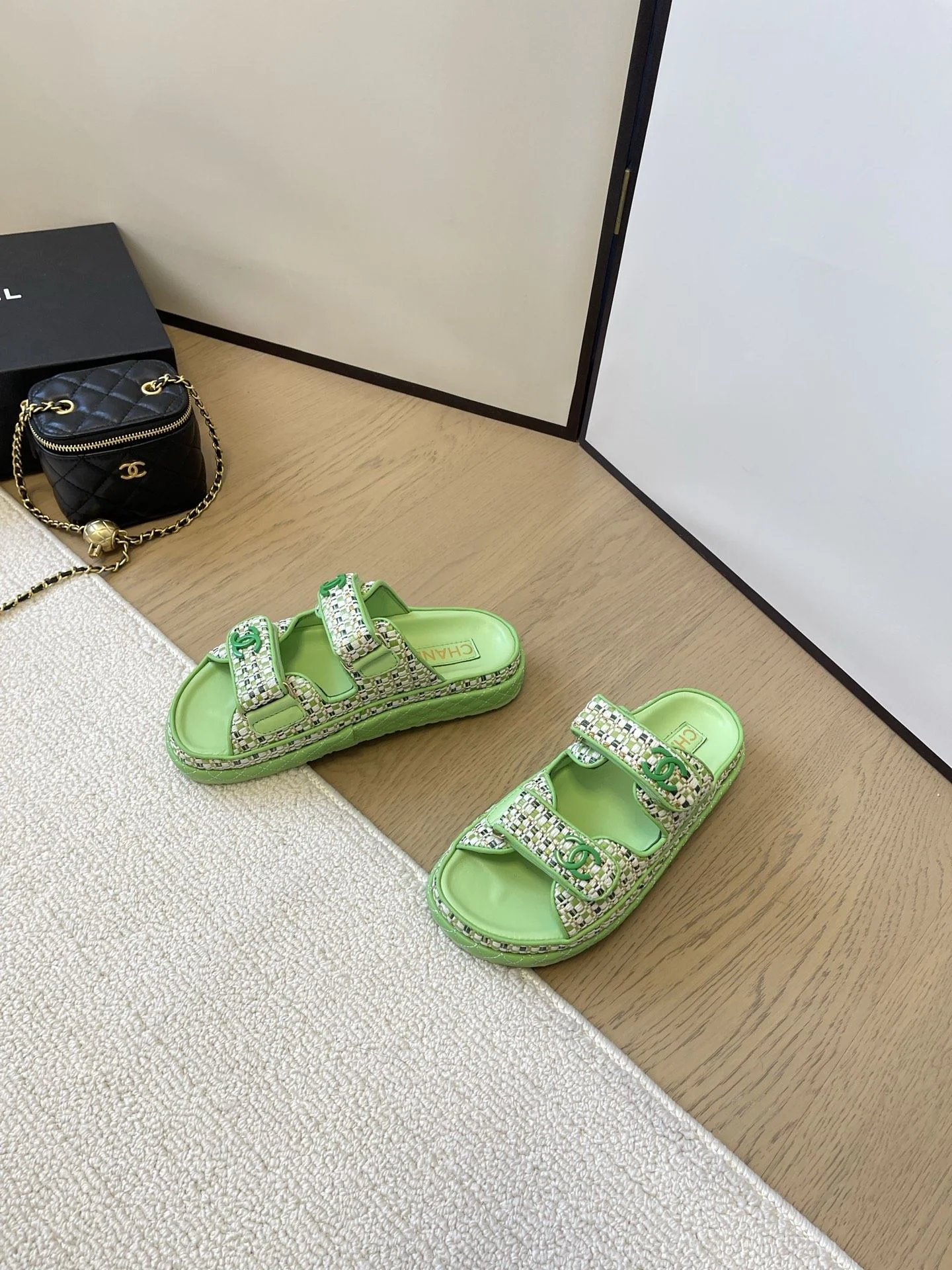 Brand-authenticated Chanel Slippers