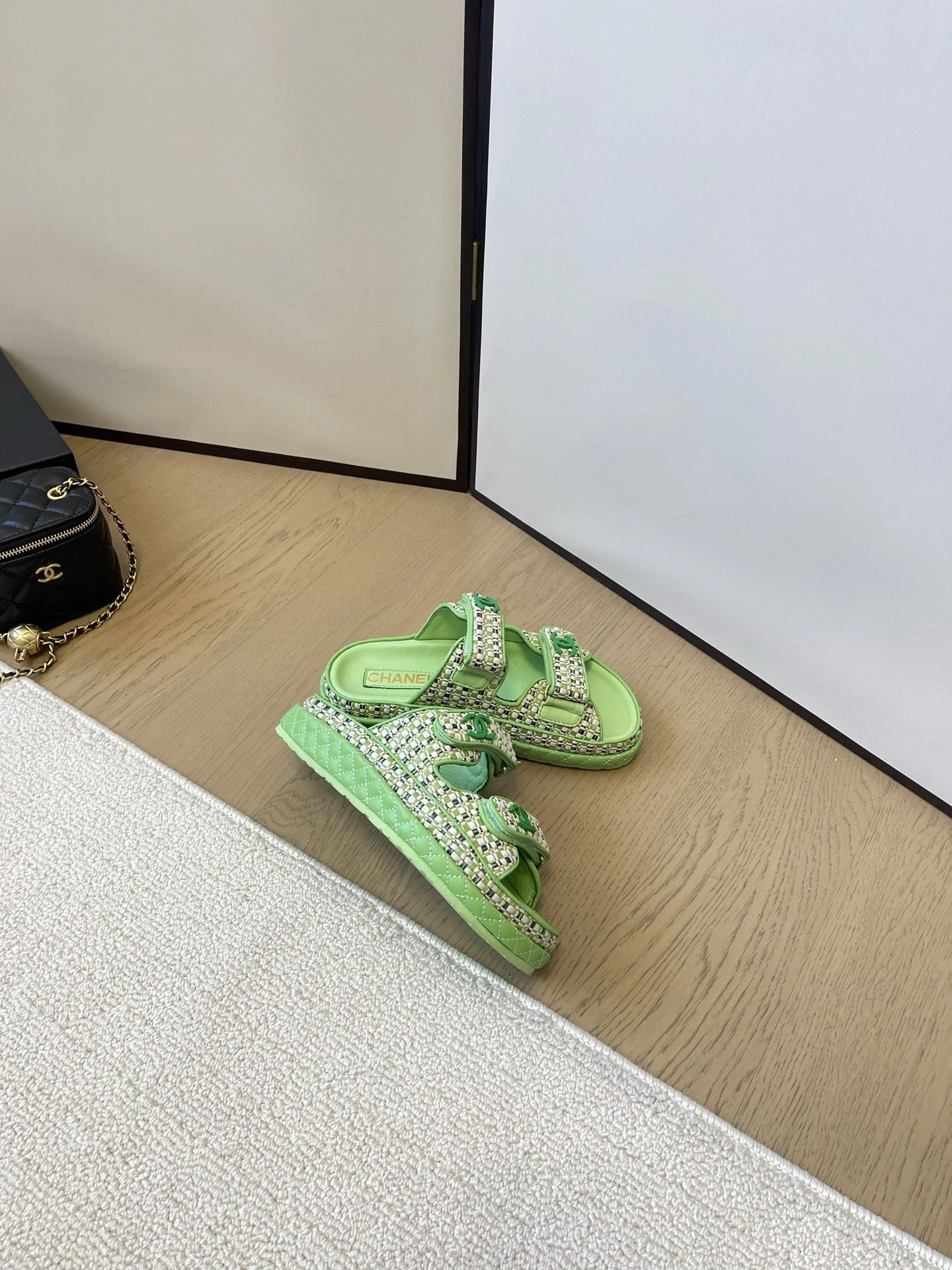 Brand-authenticated Chanel Slippers