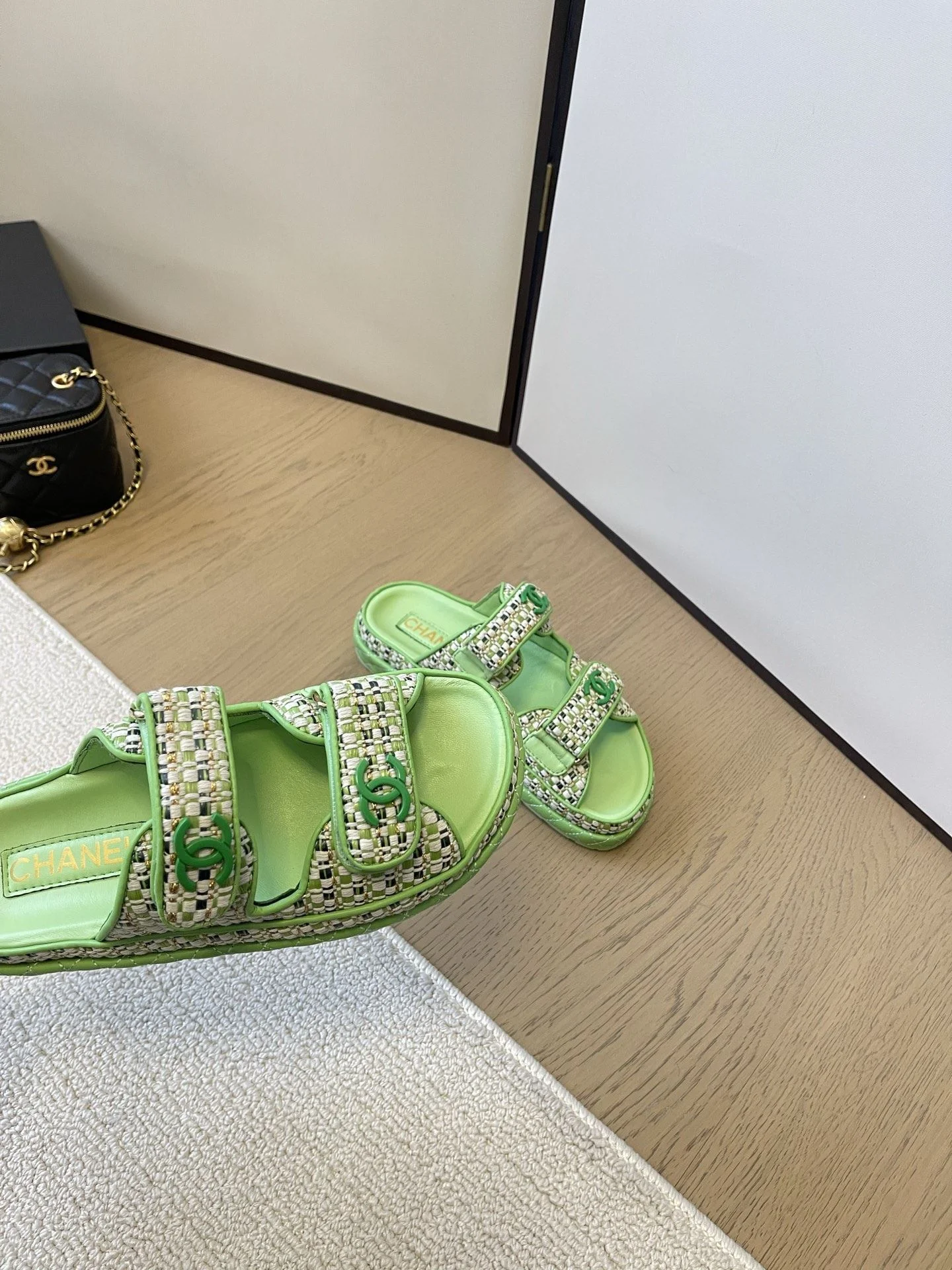 Brand-authenticated Chanel Slippers