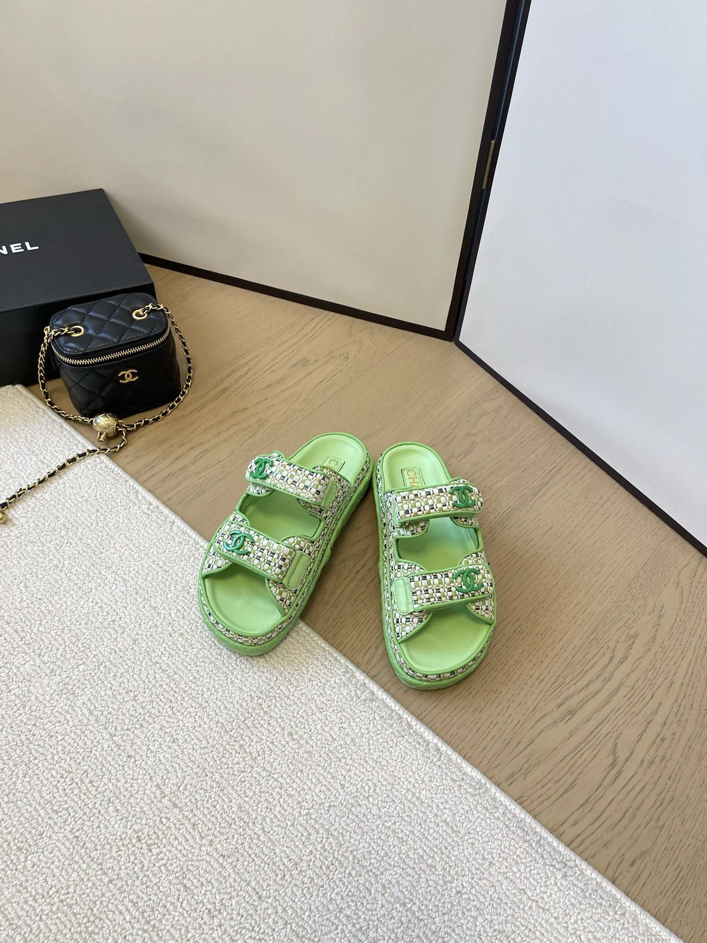 Brand-authenticated Chanel Slippers