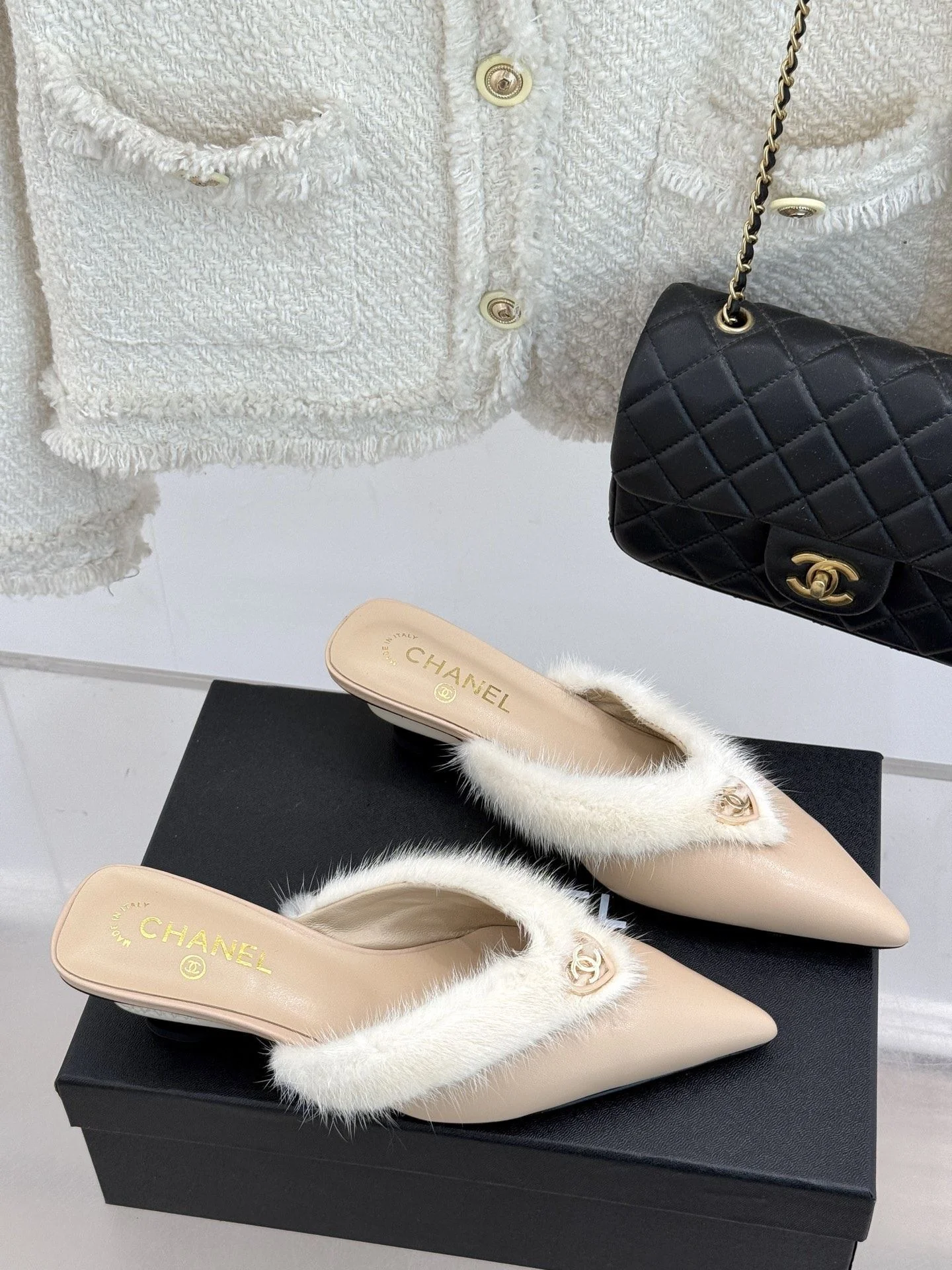Authentic Chanel Slippers