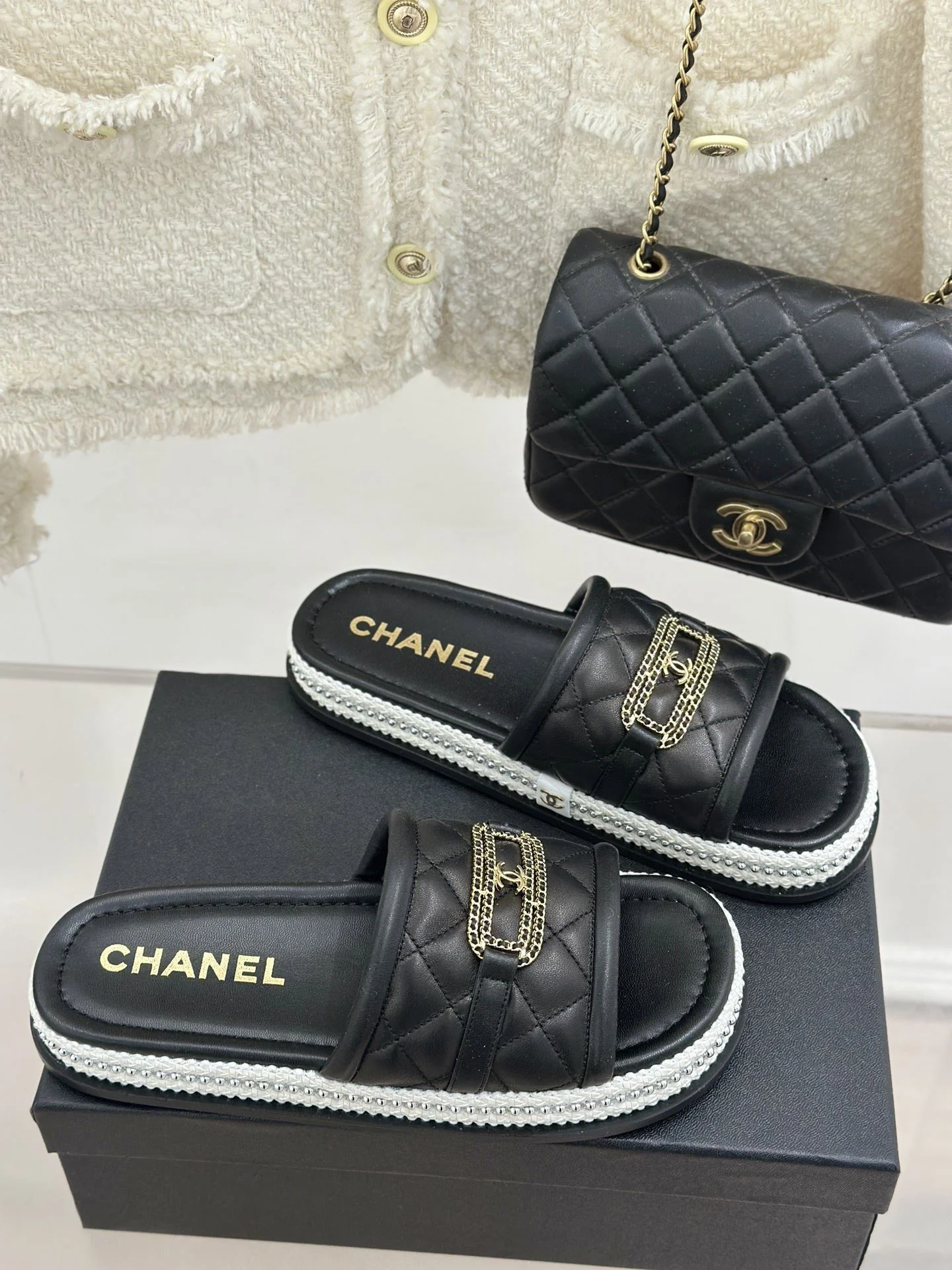 Budget-friendly Chanel Slippers