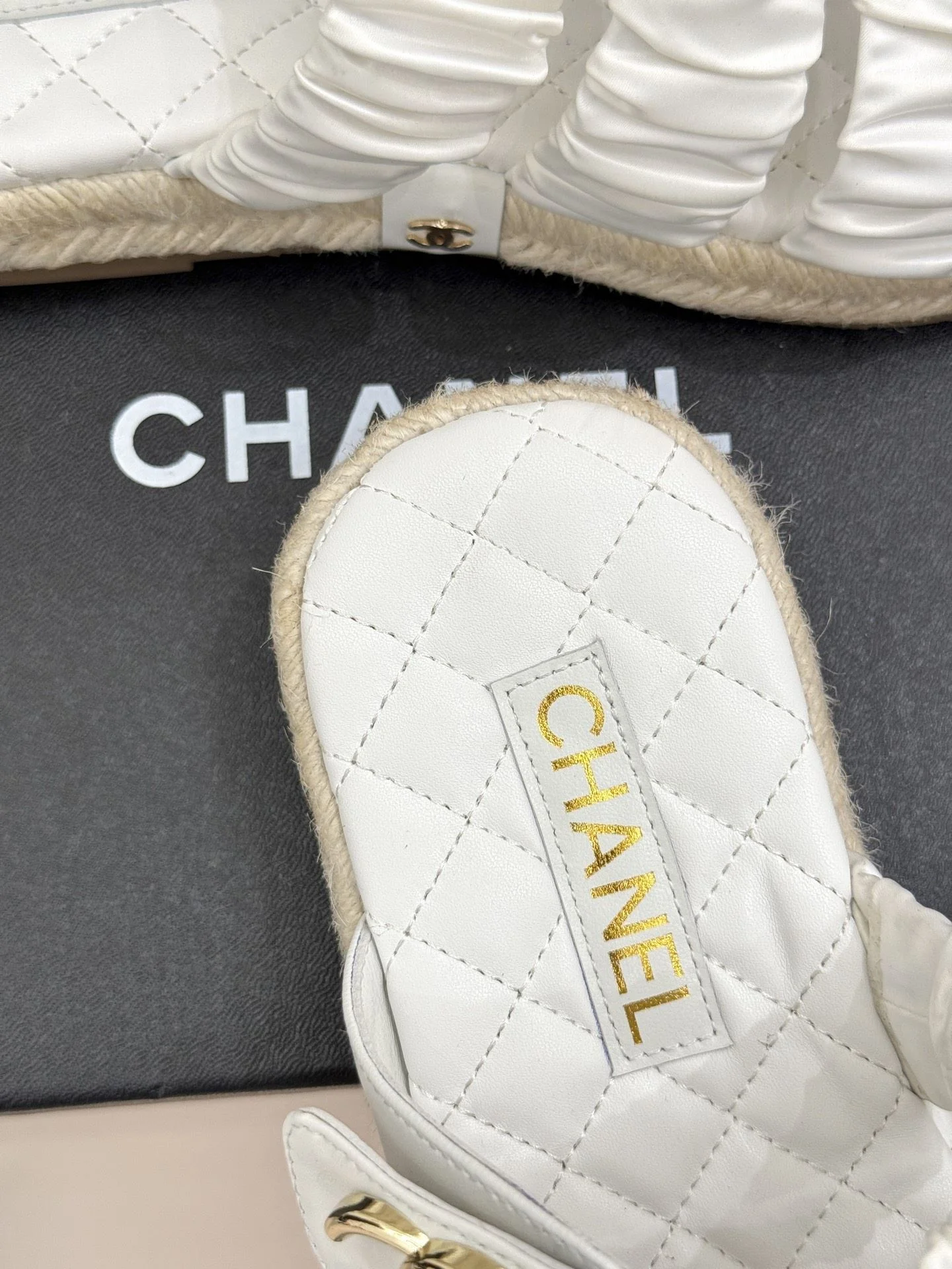 Indistinguishable Chanel Slippers