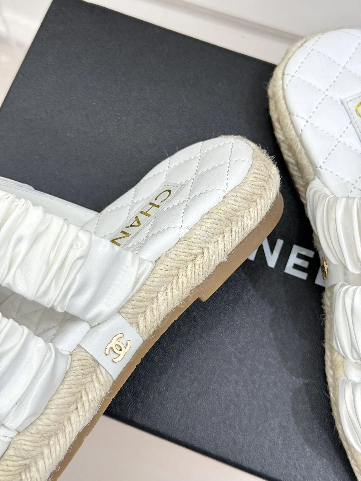 Indistinguishable Chanel Slippers