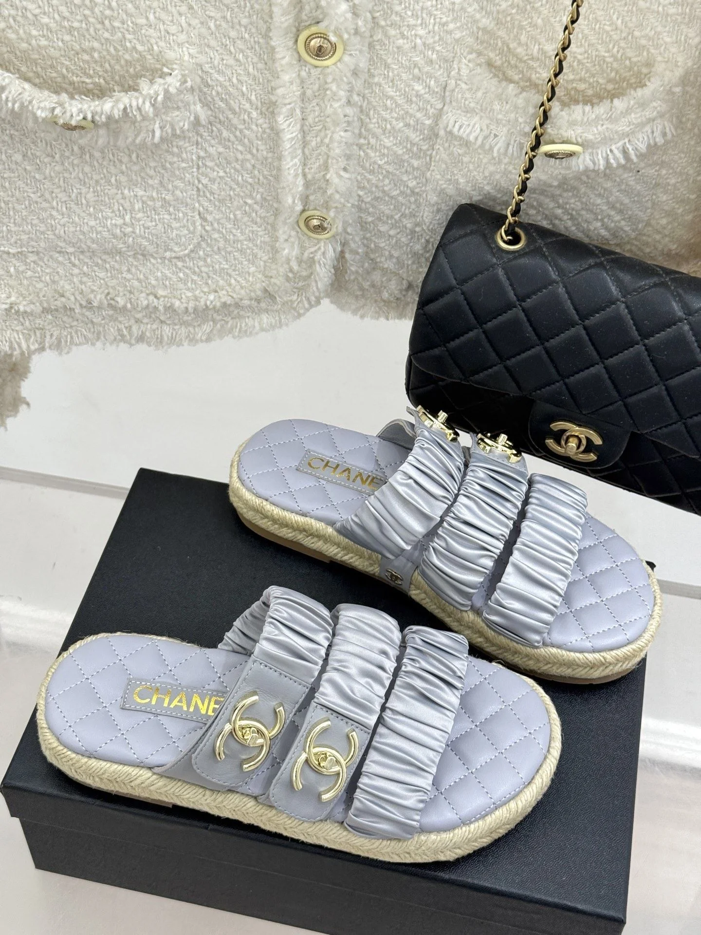 Indistinguishable Chanel Slippers