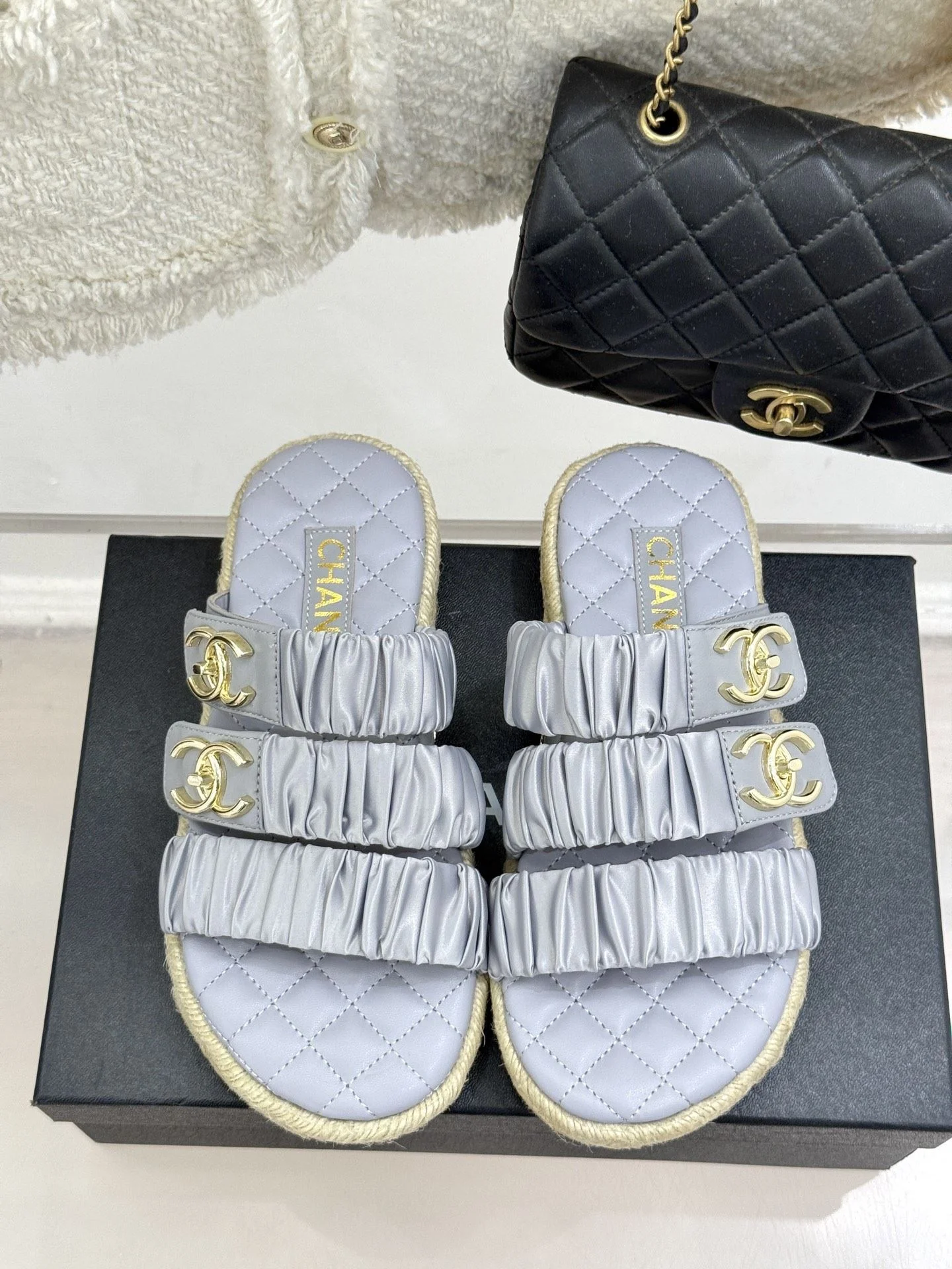 Indistinguishable Chanel Slippers