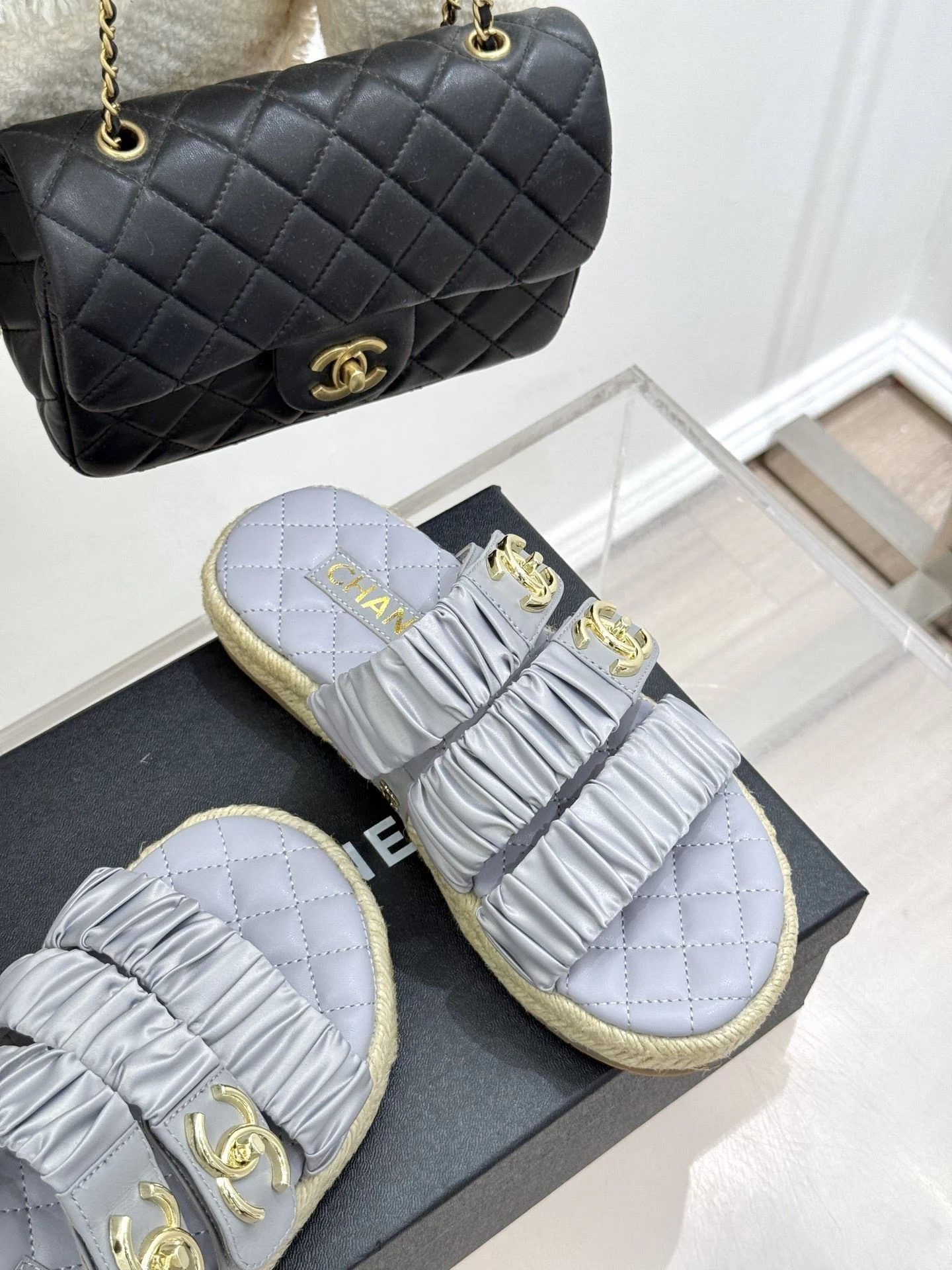 Indistinguishable Chanel Slippers