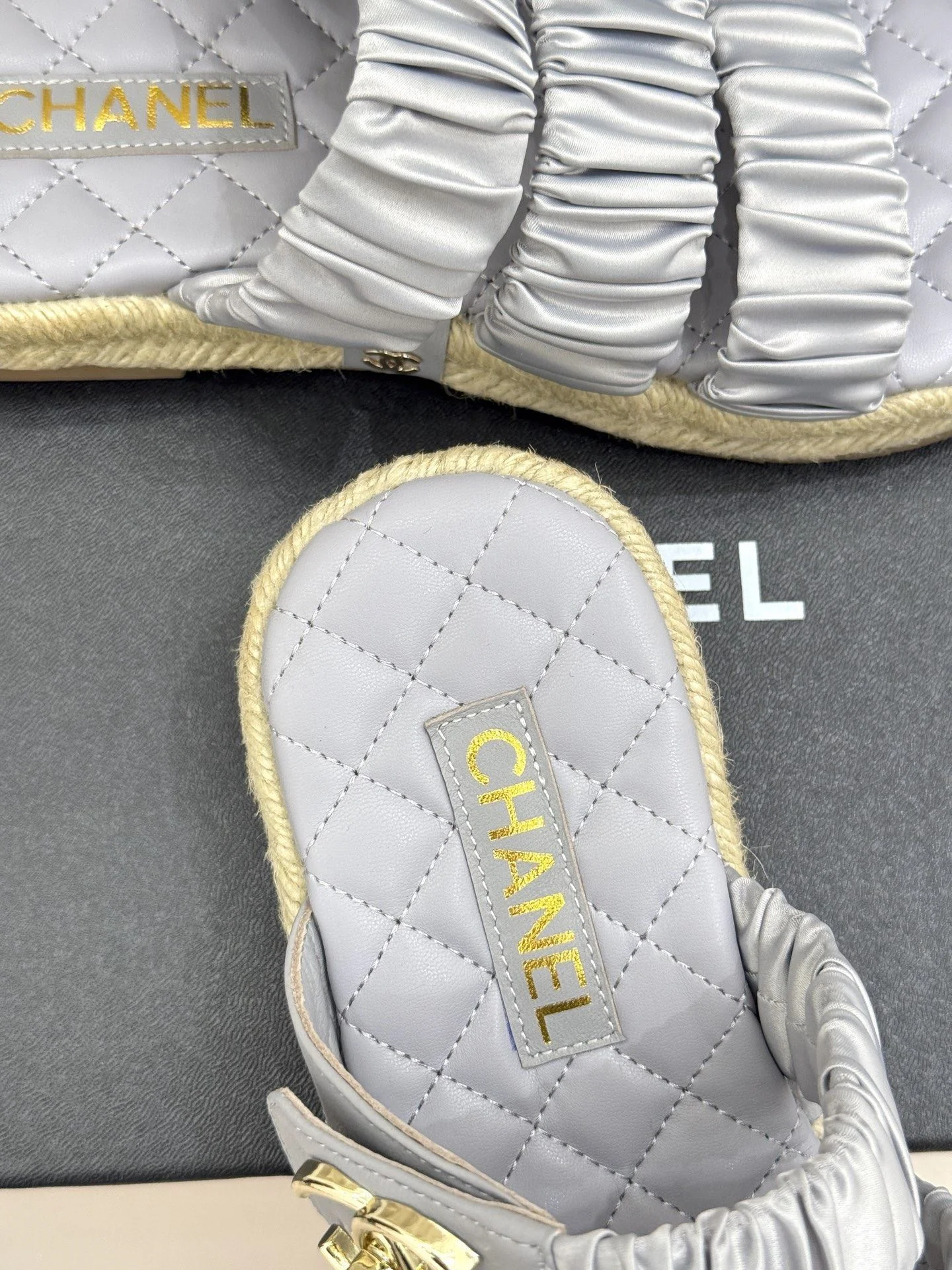Indistinguishable Chanel Slippers
