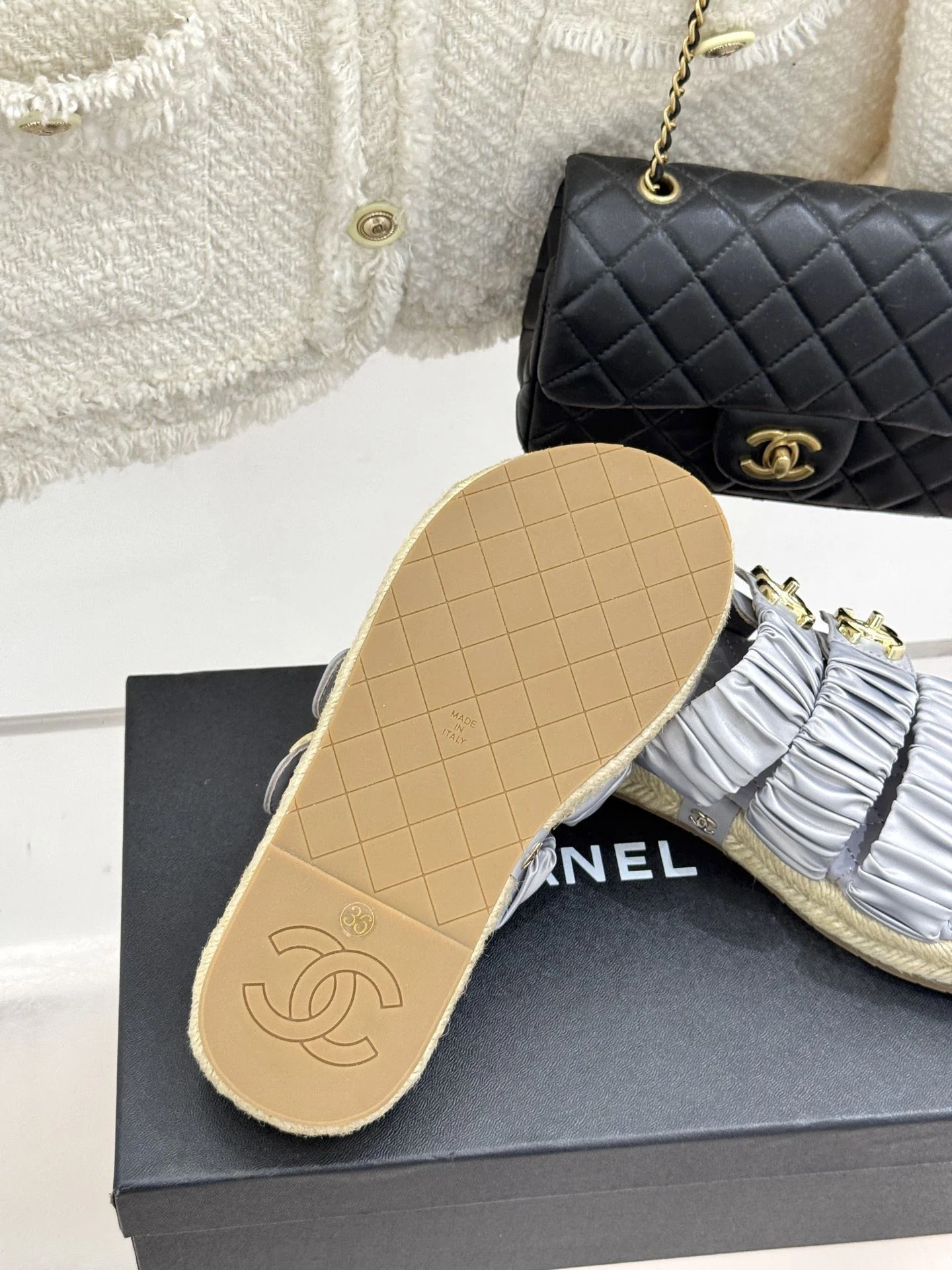 Indistinguishable Chanel Slippers
