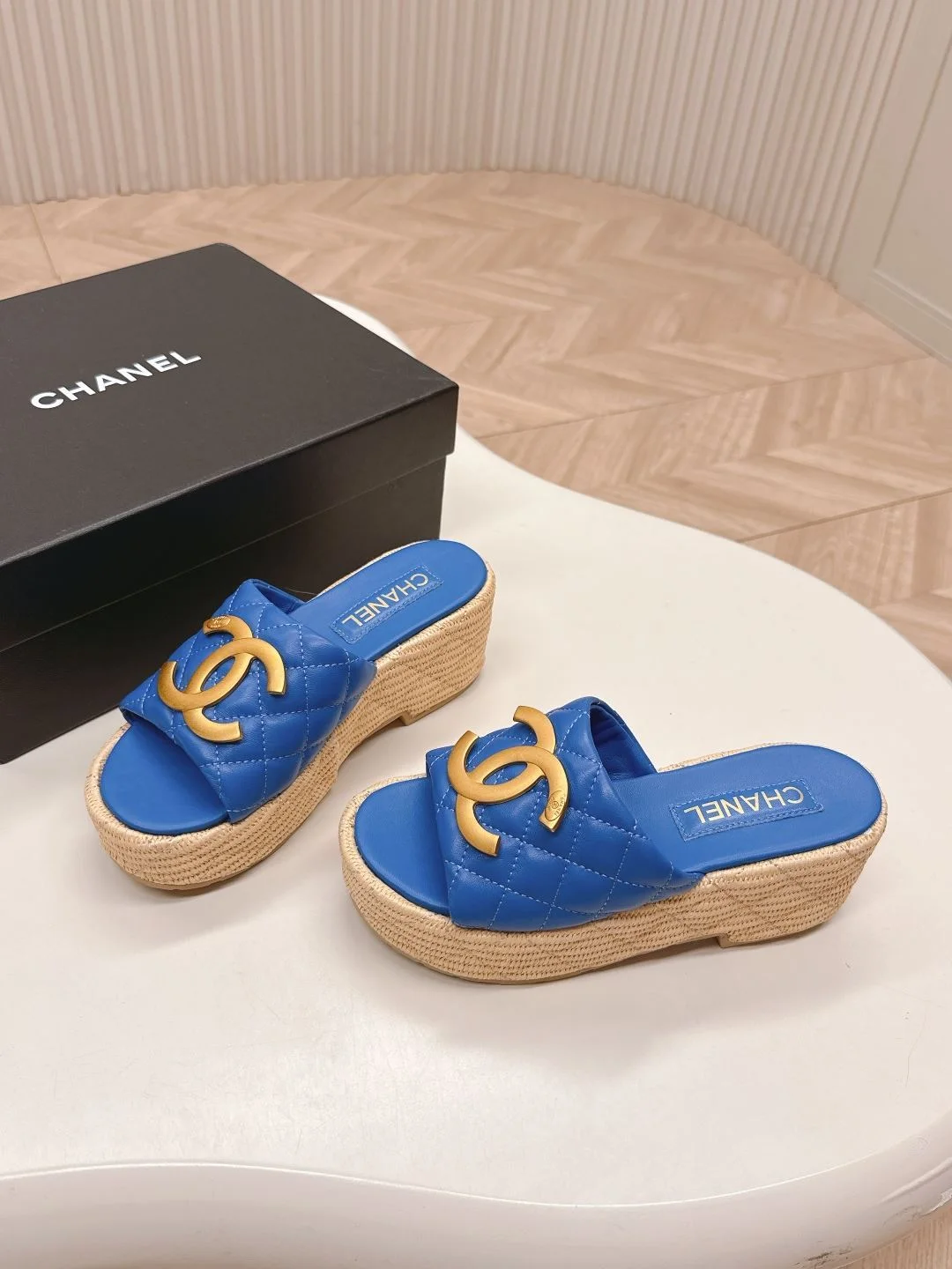 Perfect replica Chanel Slippers