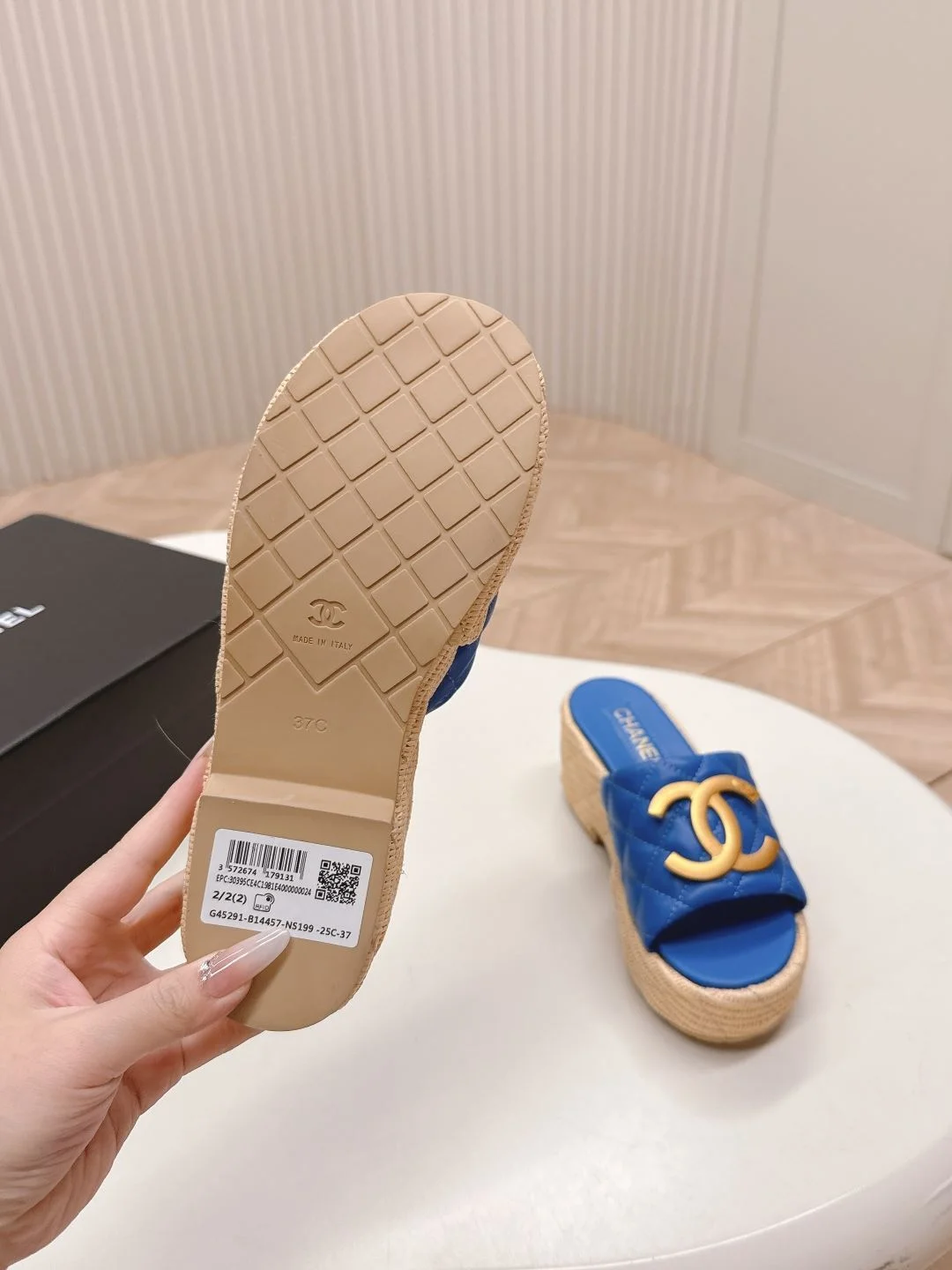 Perfect replica Chanel Slippers