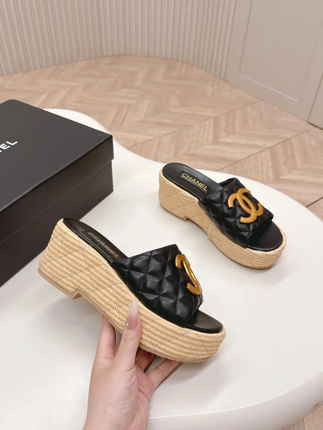 Authentic Chanel Slippers
