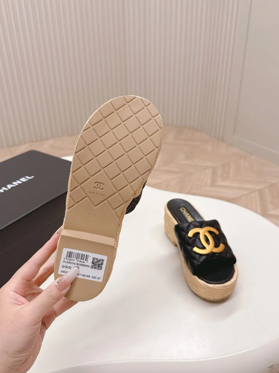 Authentic Chanel Slippers