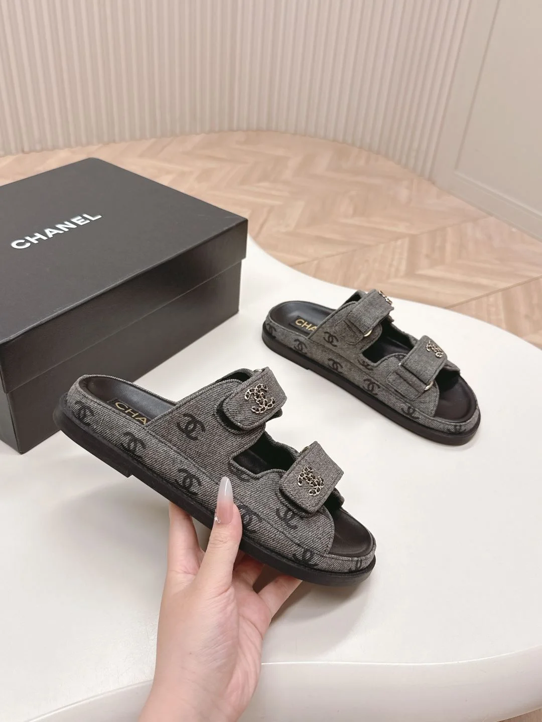 Real Chanel Slippers