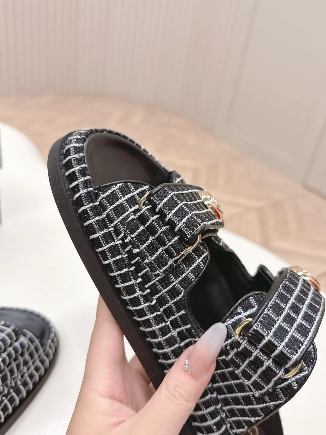 Exact replica Chanel Slippers