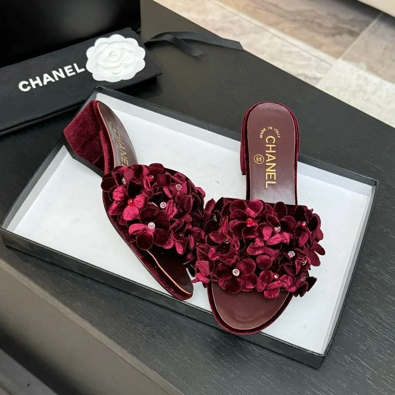 Exact replica Chanel Slippers