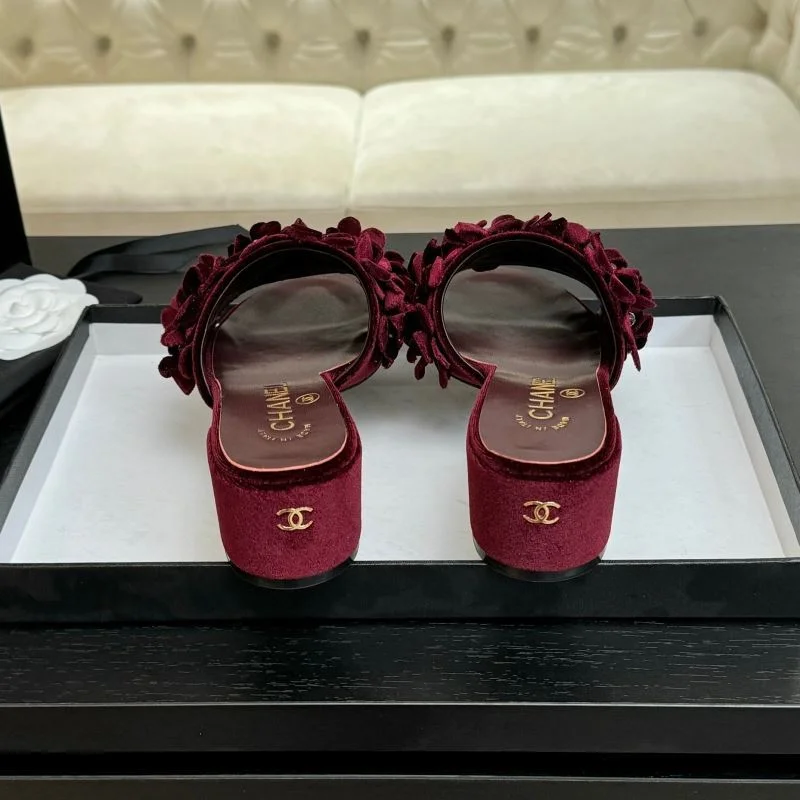 Exact replica Chanel Slippers