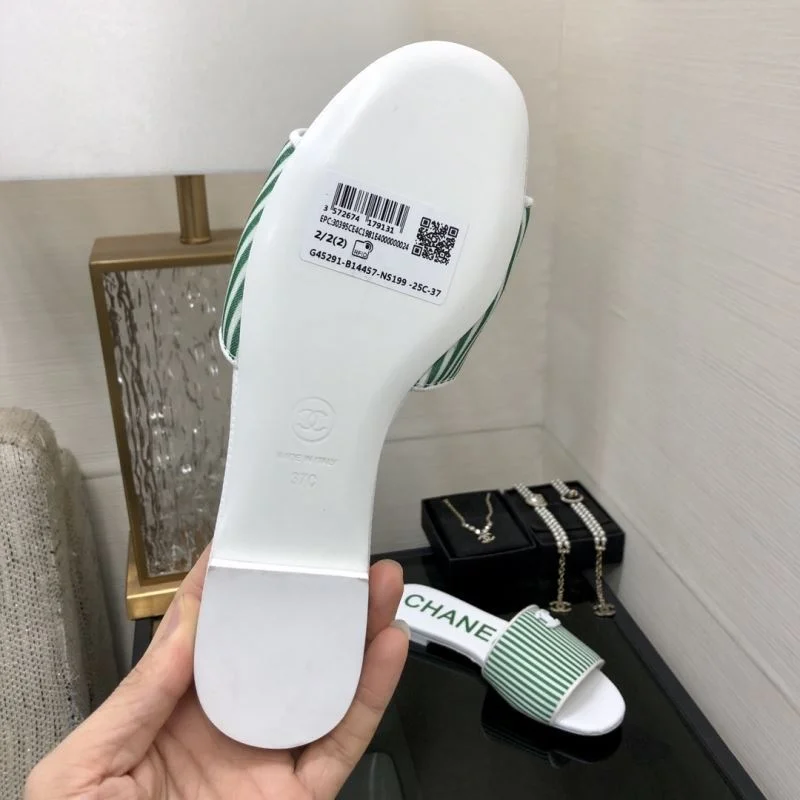 Precise copy Chanel Slippers