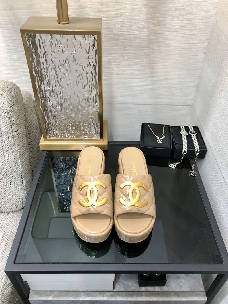 Precise copy Chanel Slippers