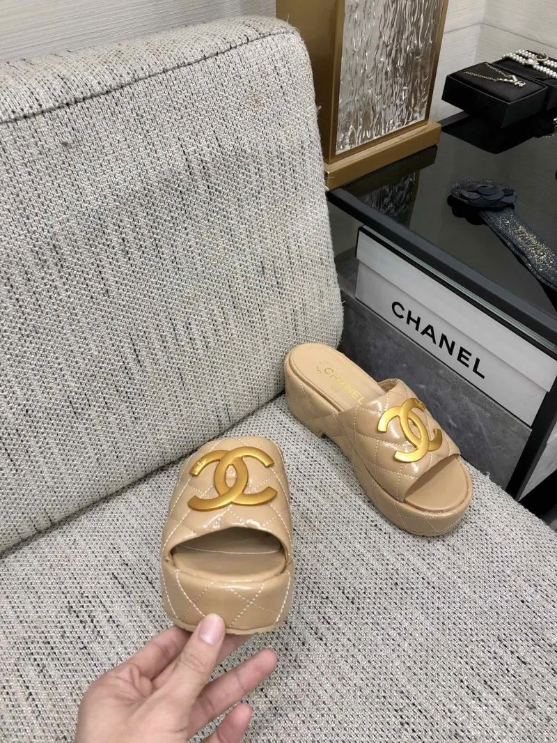 Precise copy Chanel Slippers