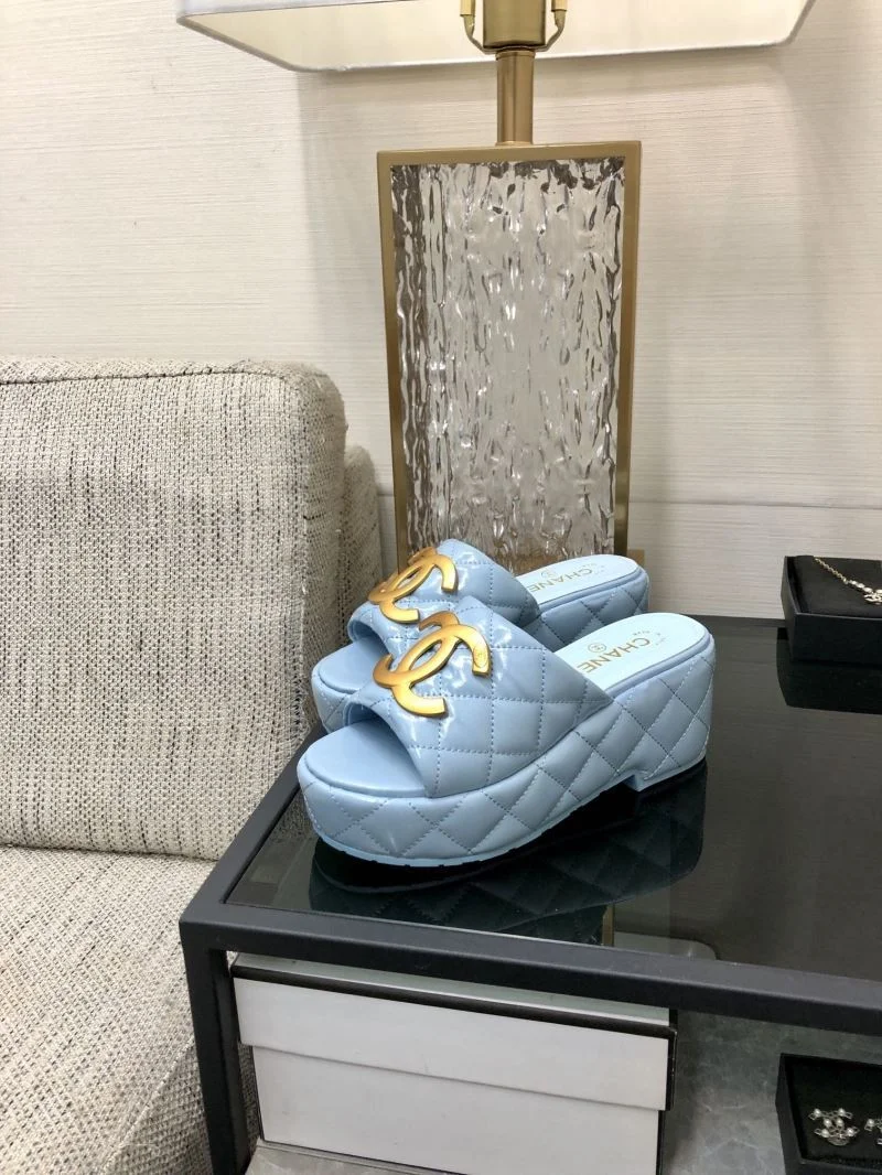 1:1 copy Chanel Slippers
