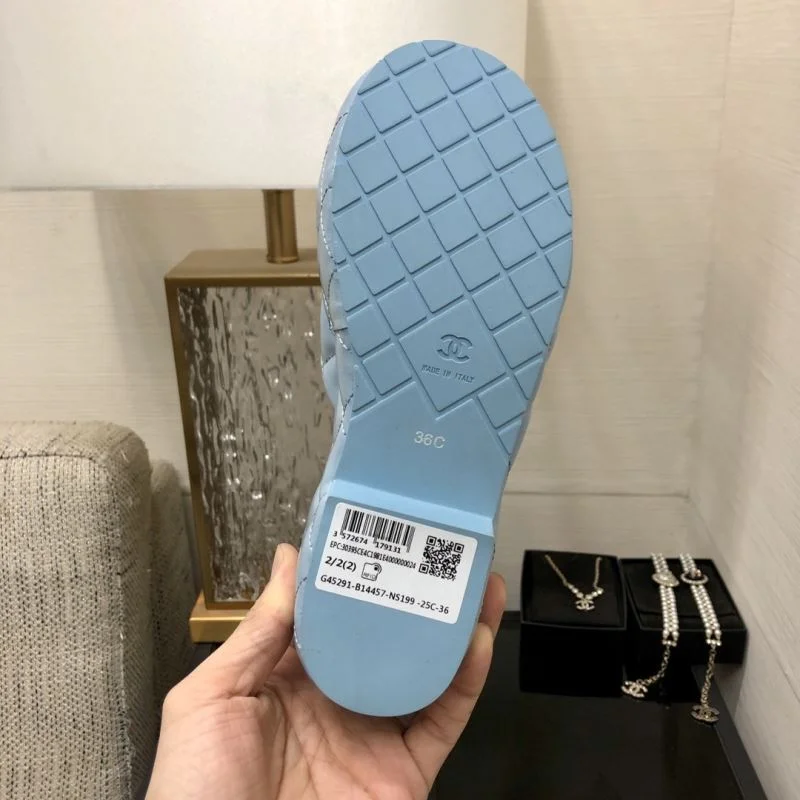 1:1 copy Chanel Slippers