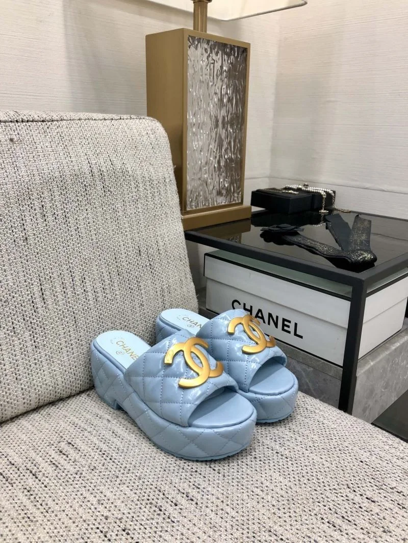 1:1 copy Chanel Slippers