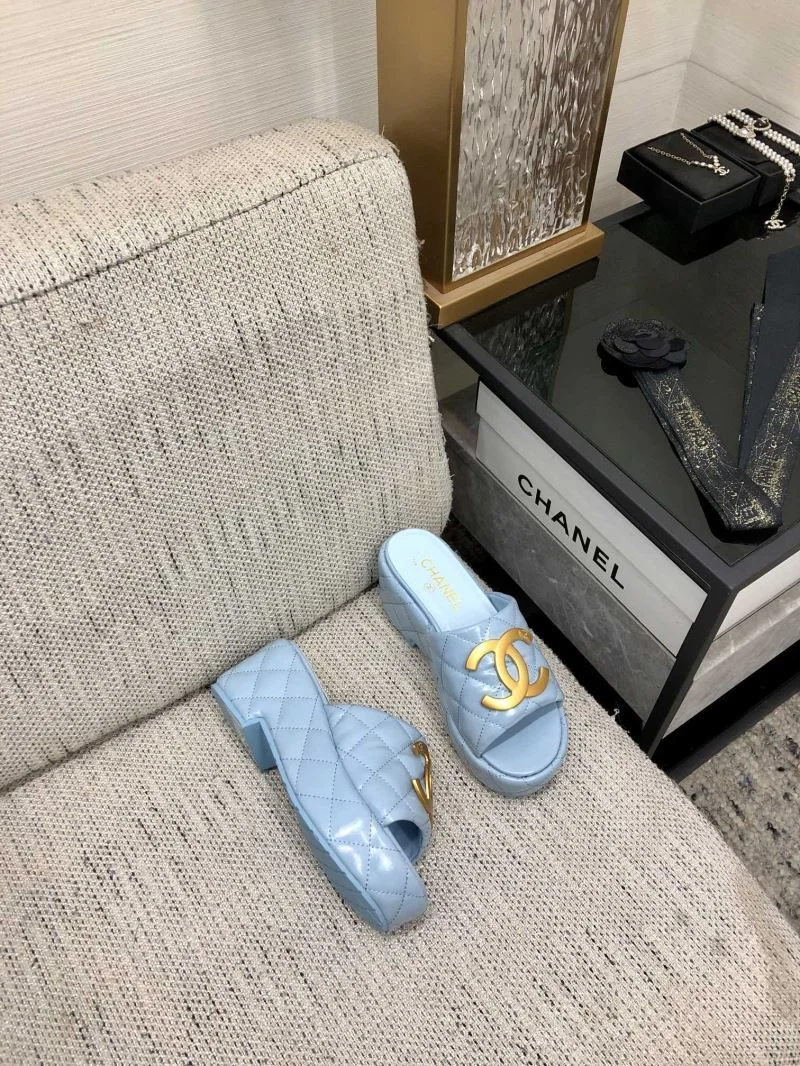 1:1 copy Chanel Slippers