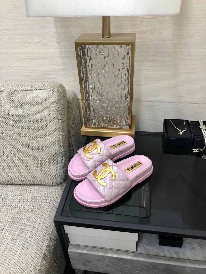 Precise copy Chanel Slippers