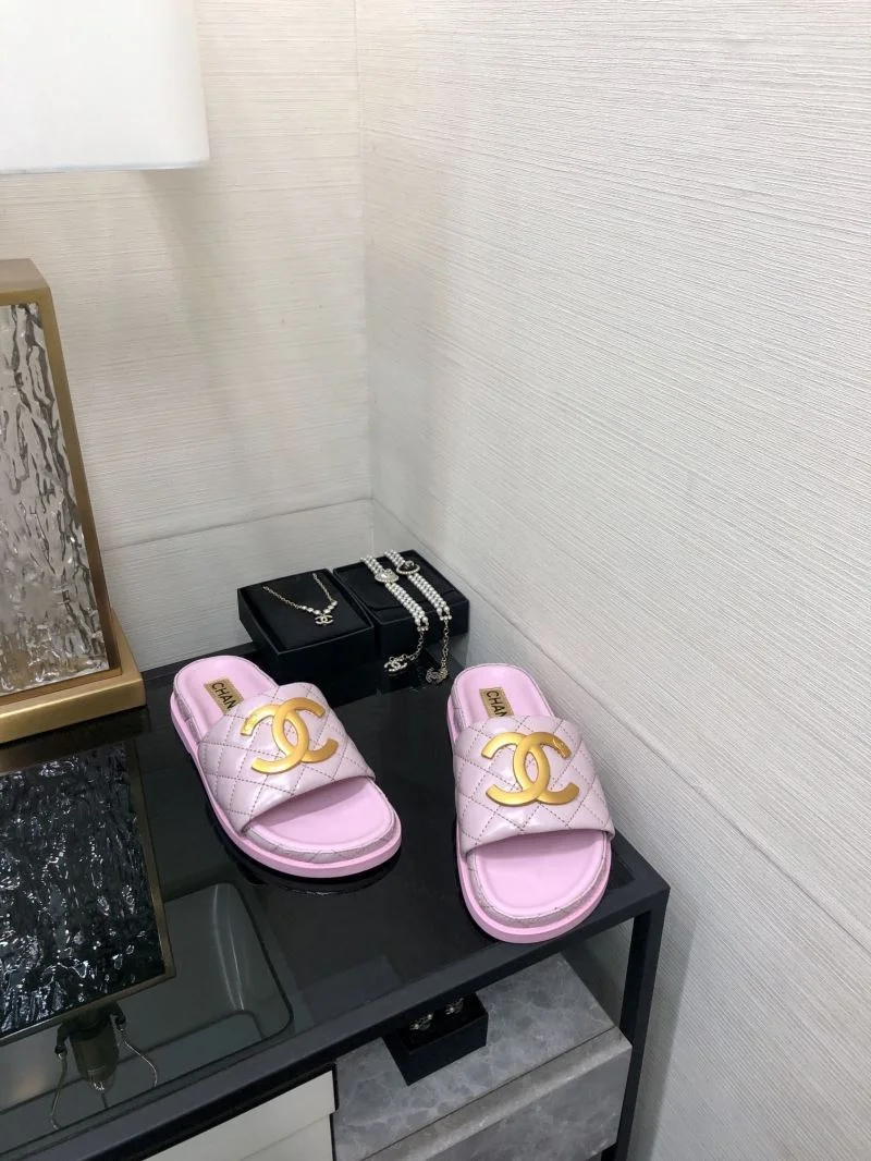 Precise copy Chanel Slippers