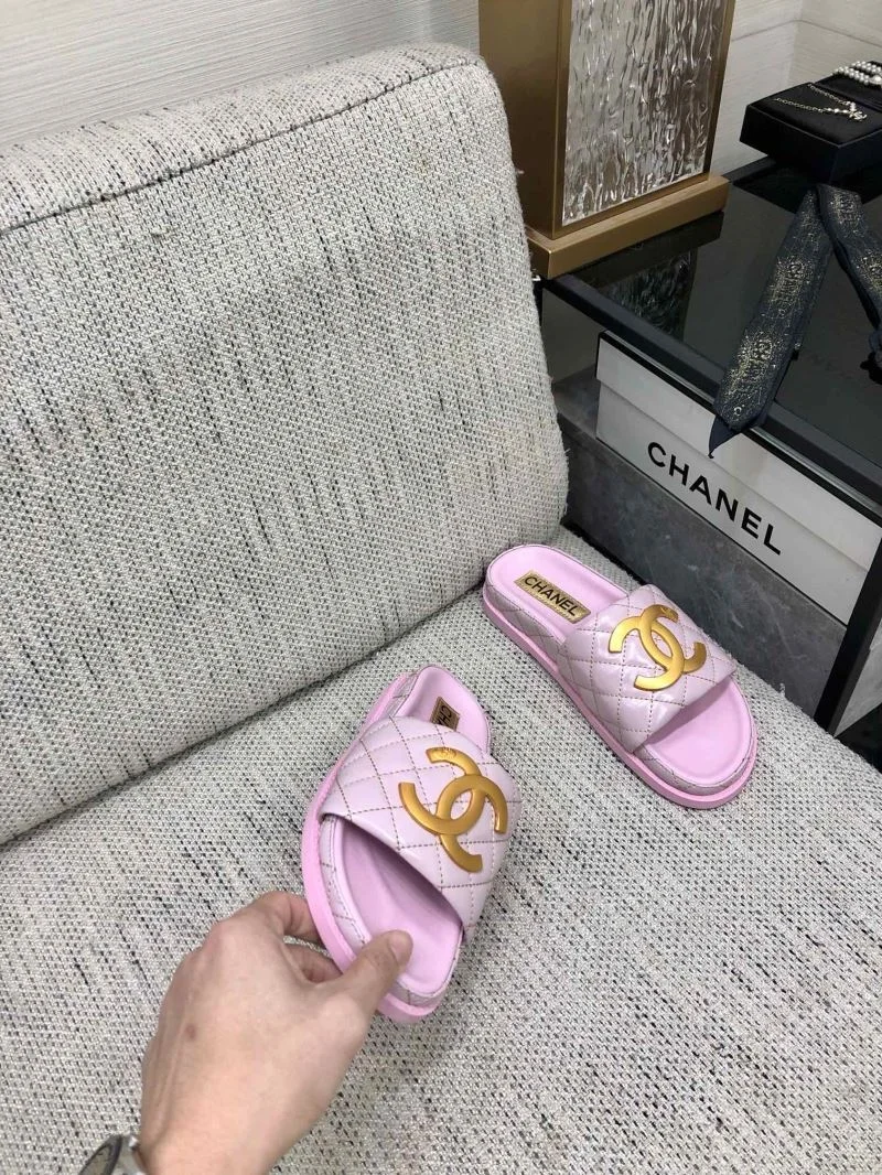 Precise copy Chanel Slippers