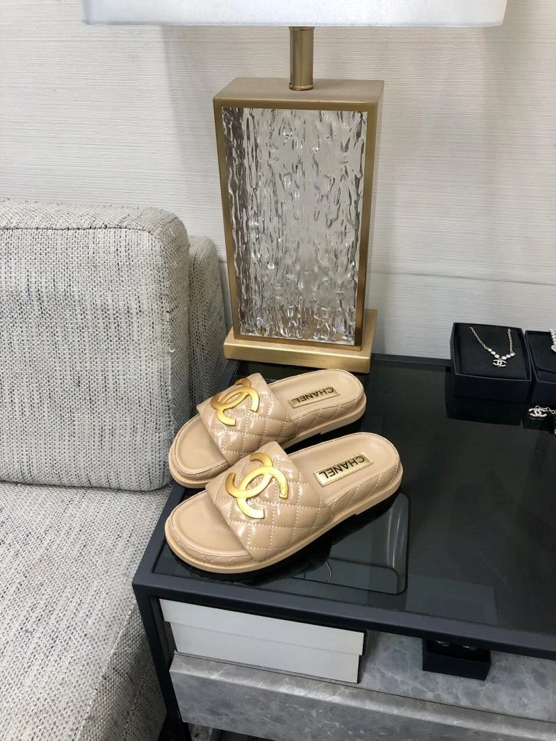 1:1 copy Chanel Slippers