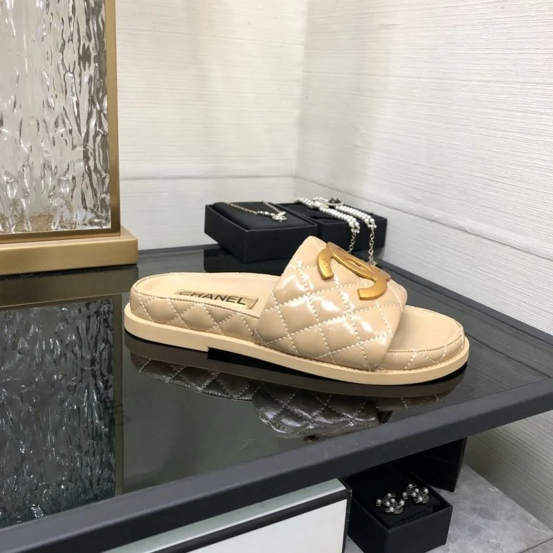 1:1 copy Chanel Slippers