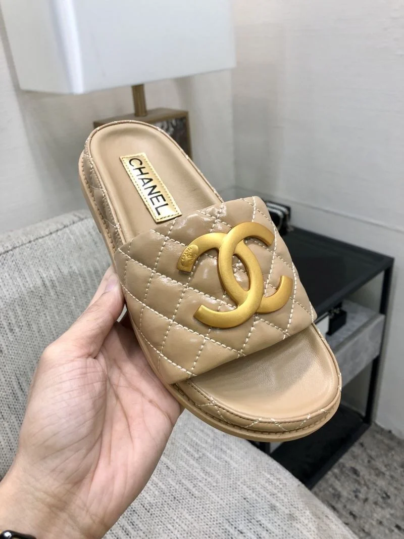 1:1 copy Chanel Slippers