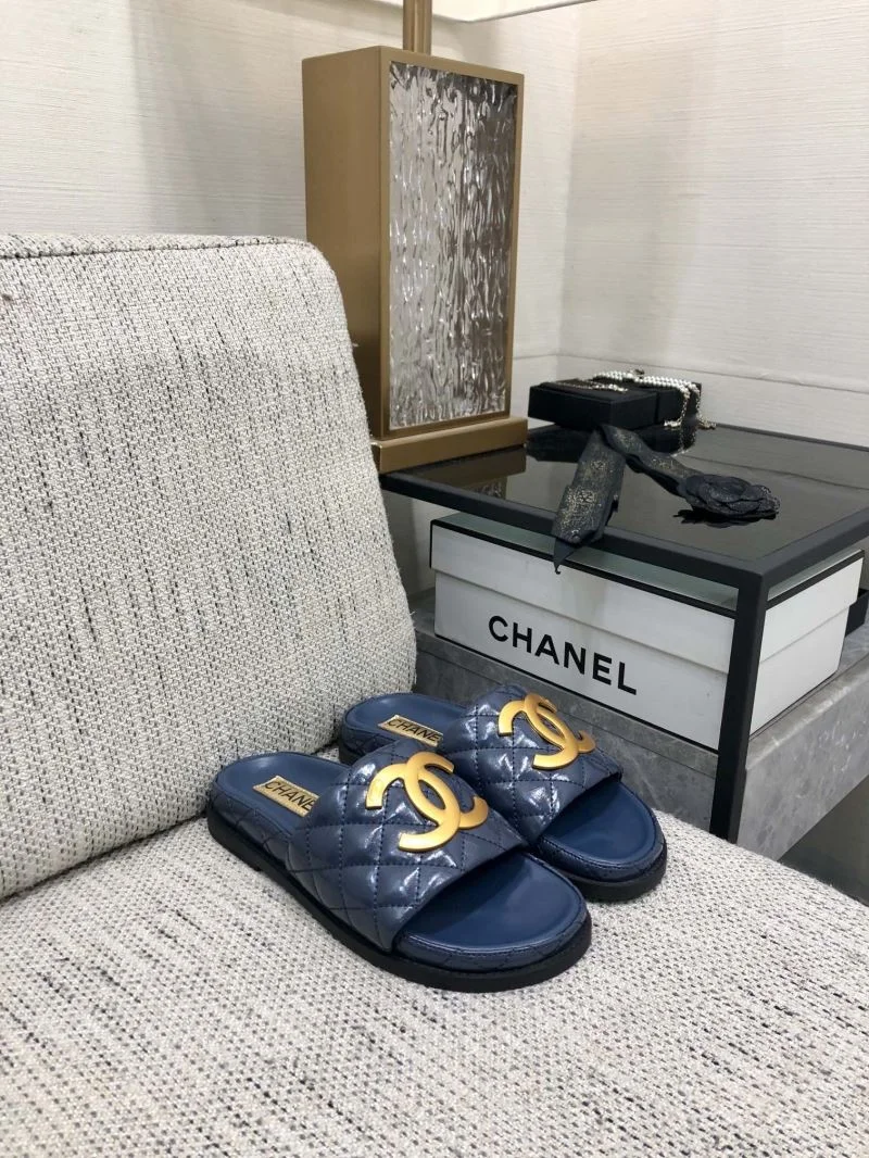 1:1 copy Chanel Slippers