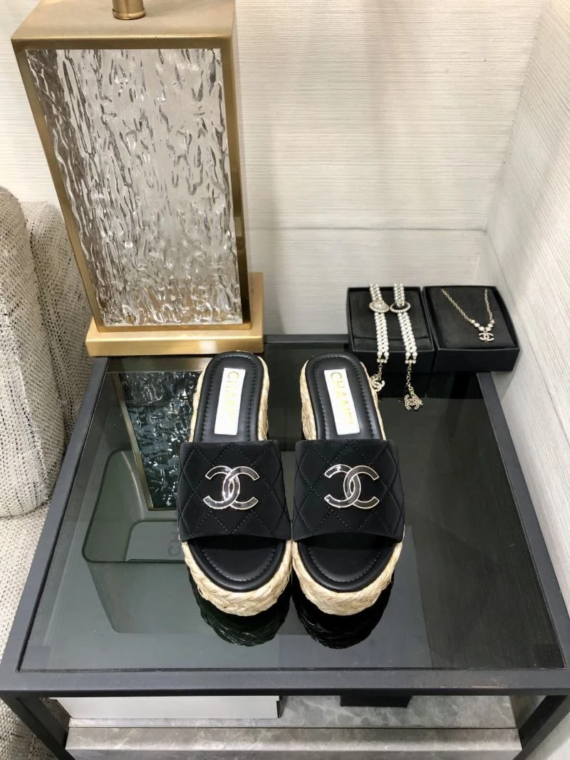Exact replica Chanel Slippers