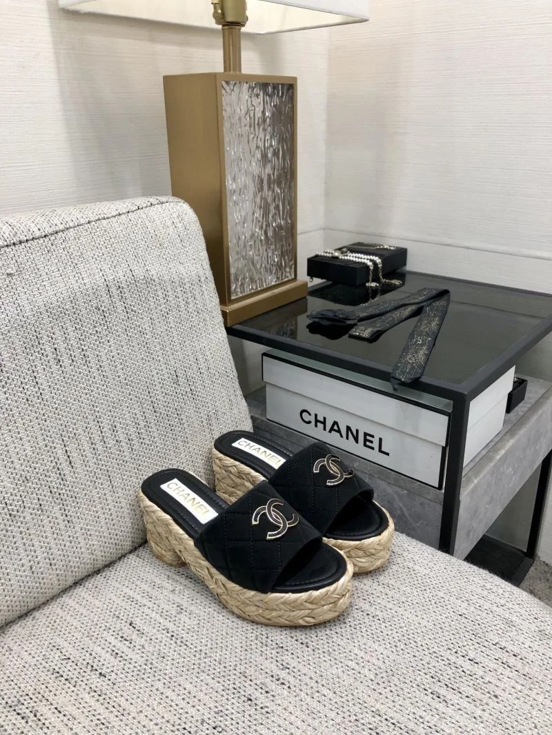 Exact replica Chanel Slippers
