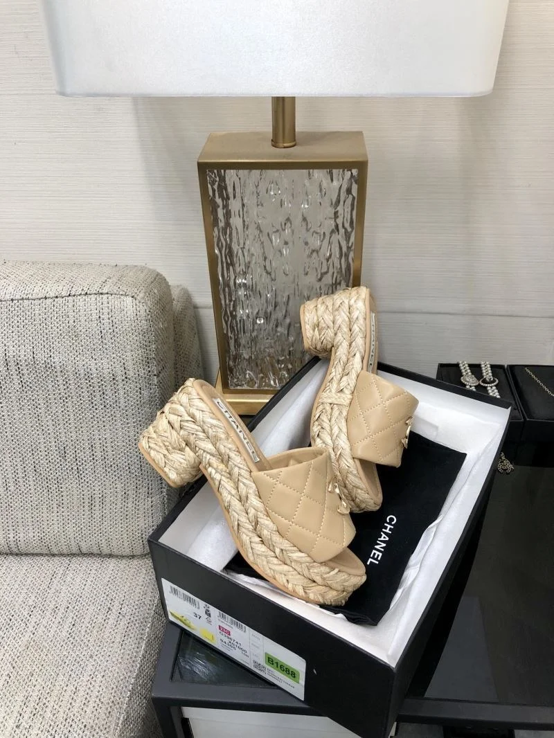 Brand-authenticated Chanel Slippers