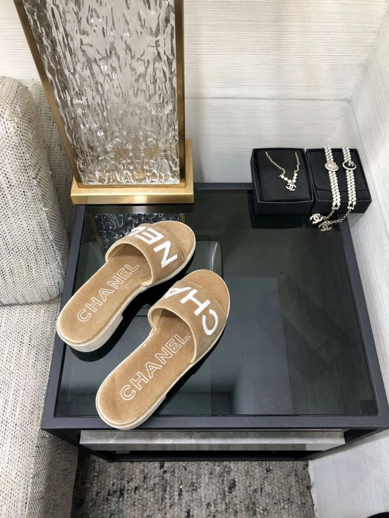 Perfect replica Chanel Slippers