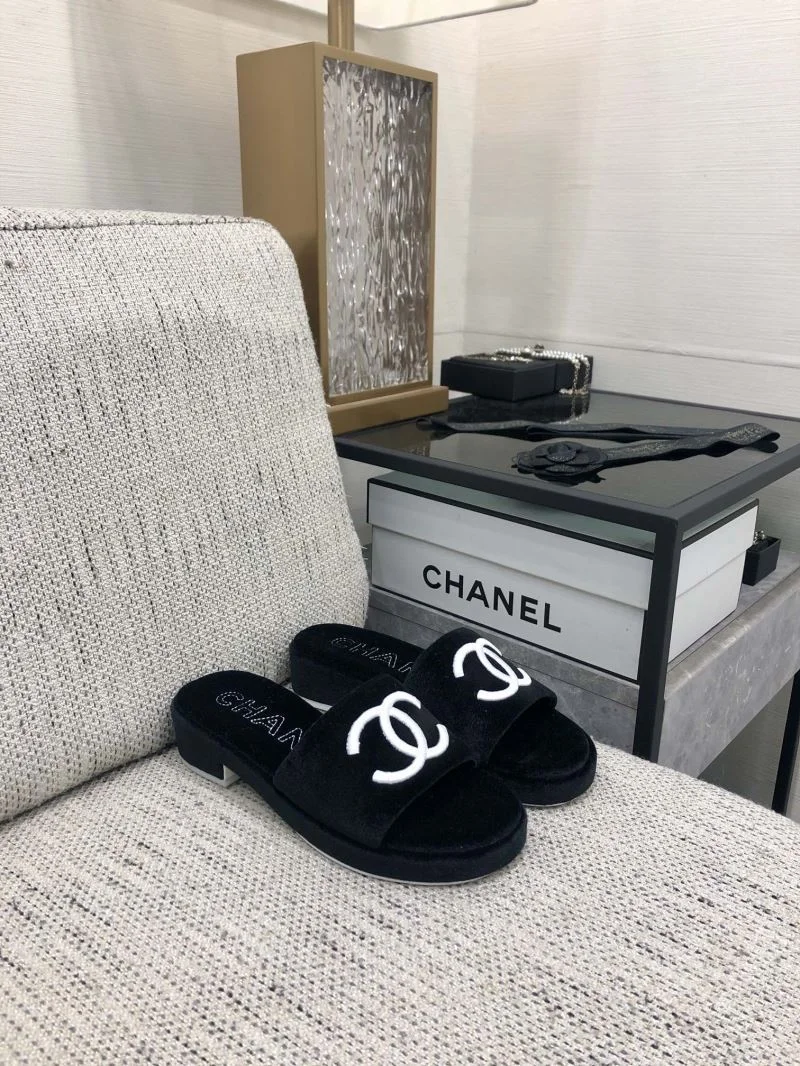 Exact replica Chanel Slippers