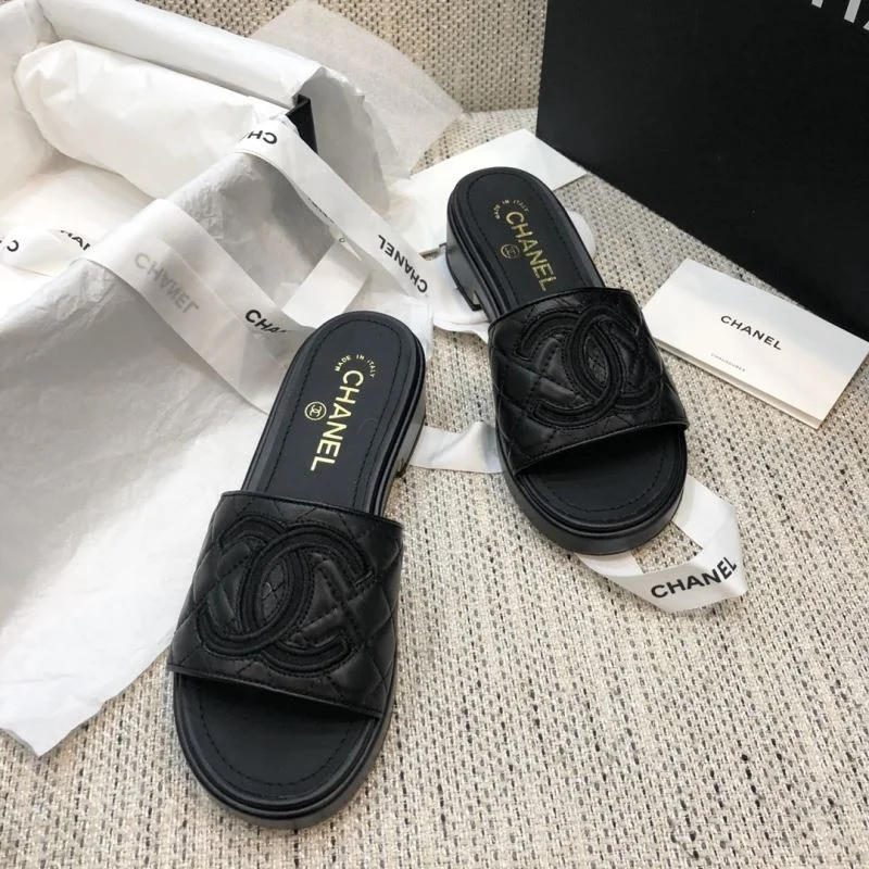 Exact replica Chanel Slippers